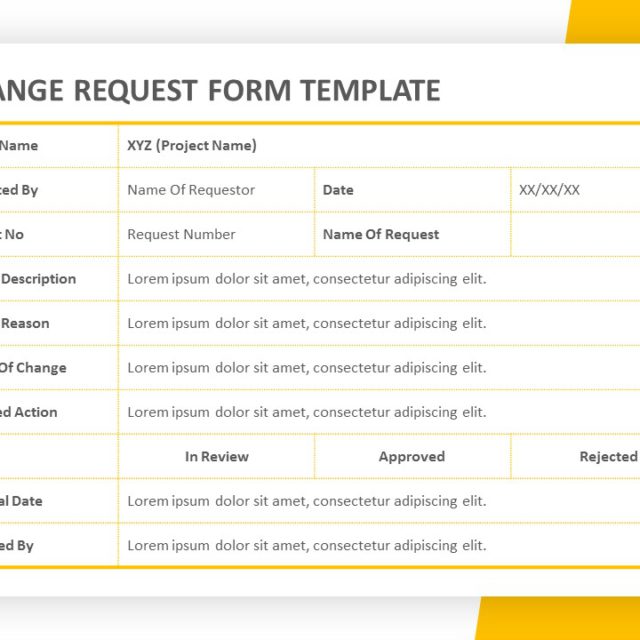 Project Change Log 05 PowerPoint Template