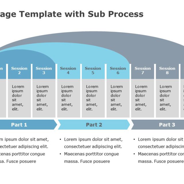 Project Process Management PowerPoint Template