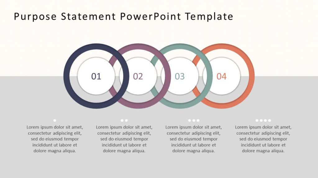 Editable Purpose Statement Template for PowerPoint | SlideUpLift