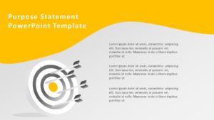 Editable Purpose Statement Template for PowerPoint | SlideUpLift