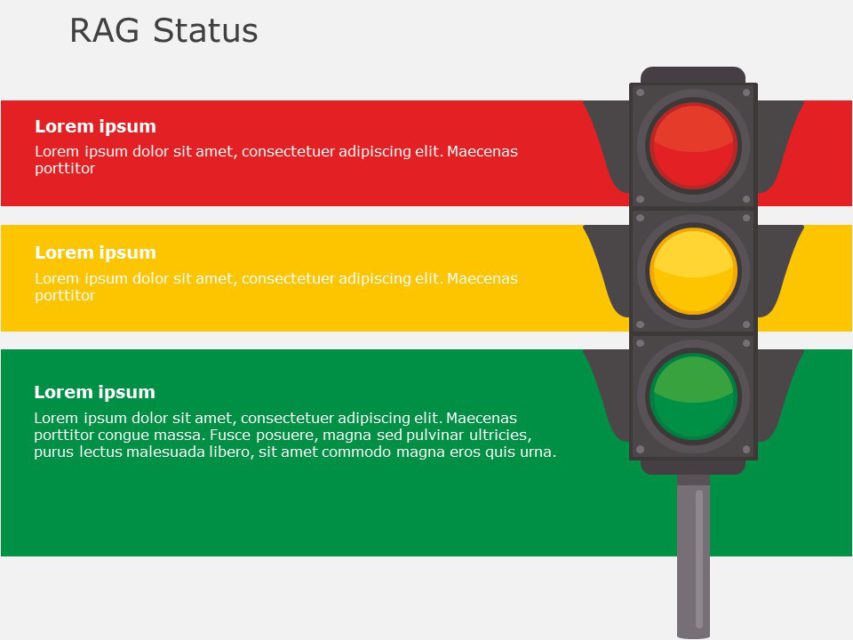 RAG Status Templates For PowerPoint & Google Slides