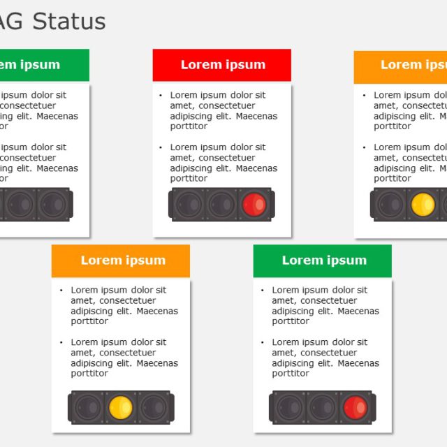 RAG Status 03 PowerPoint Template RAG Status 03 PowerPoint Template