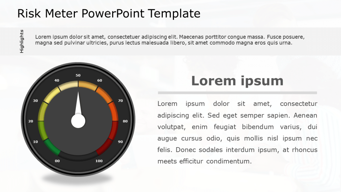 1064+ Free Editable Risk Meter Templates for PowerPoint | SlideUpLift