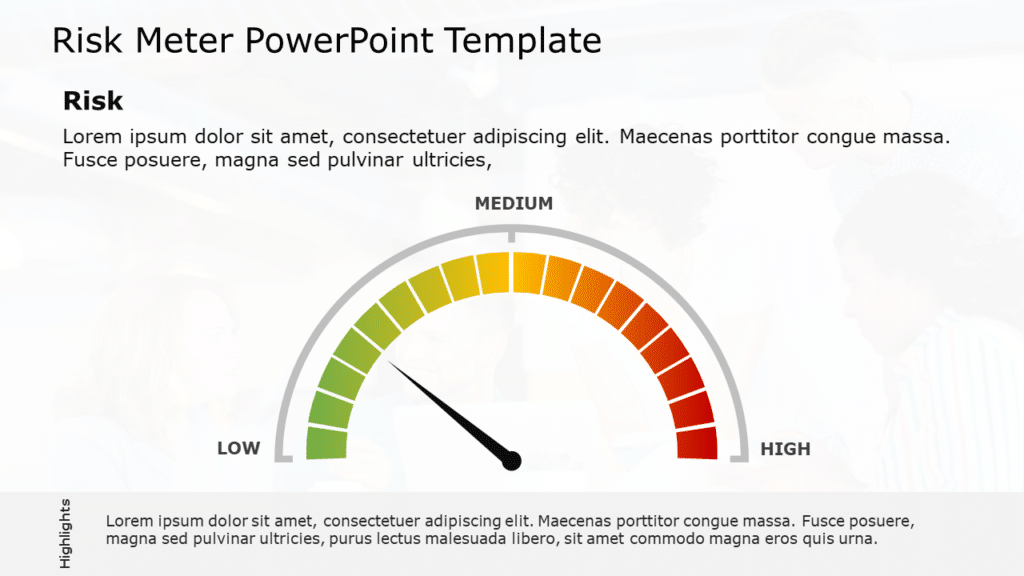 Editable Gauge Chart Templates For PowerPoint | SlideUpLift