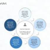 SmartArt Cycle Basic Cycle 10 Steps