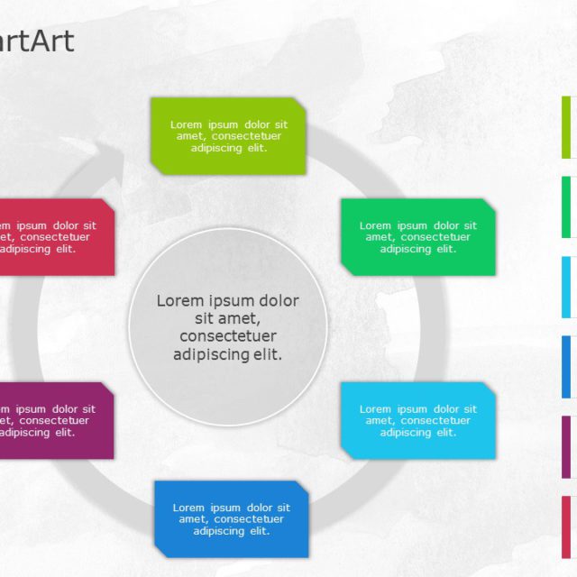 SmartArt Cycle Continuous Cycle 8 Steps