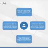 SmartArt Cycle Non Directional Cycle 9 Steps