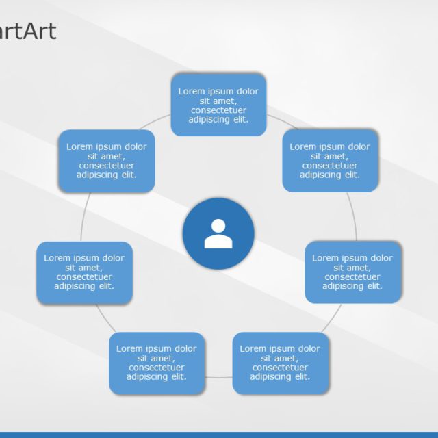 SmartArt Cycle Non Directional Cycle 8 Steps