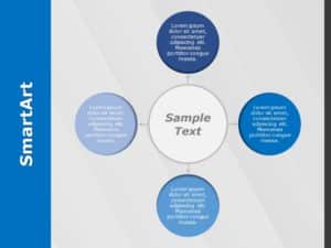 SmartArt Cycle Radial 7 Steps | SlideUpLift