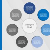 SmartArt Cycle Radial 9 Steps
