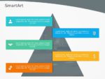 SmartArt List Pyramid 5 Steps | SlideUpLift