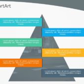 SmartArt List Pyramid 3 Steps