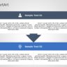 SmartArt List Trapezoid 2 Steps | SlideUpLift