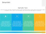 SmartArt List Table 4 Steps | SlideUpLift