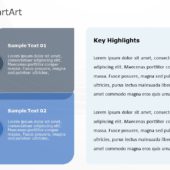 SmartArt List Table 2 Steps
