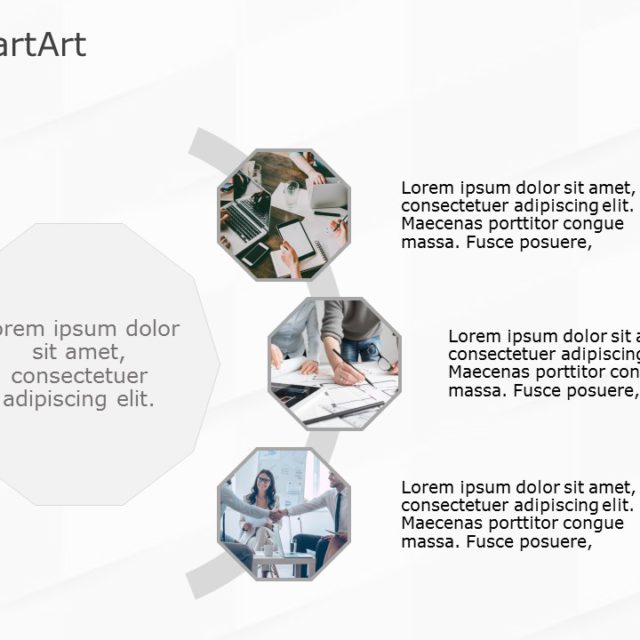 SmartArt Picture Radial 1 Steps