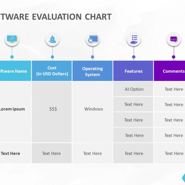 Software Evaluation 06 PowerPoint Template