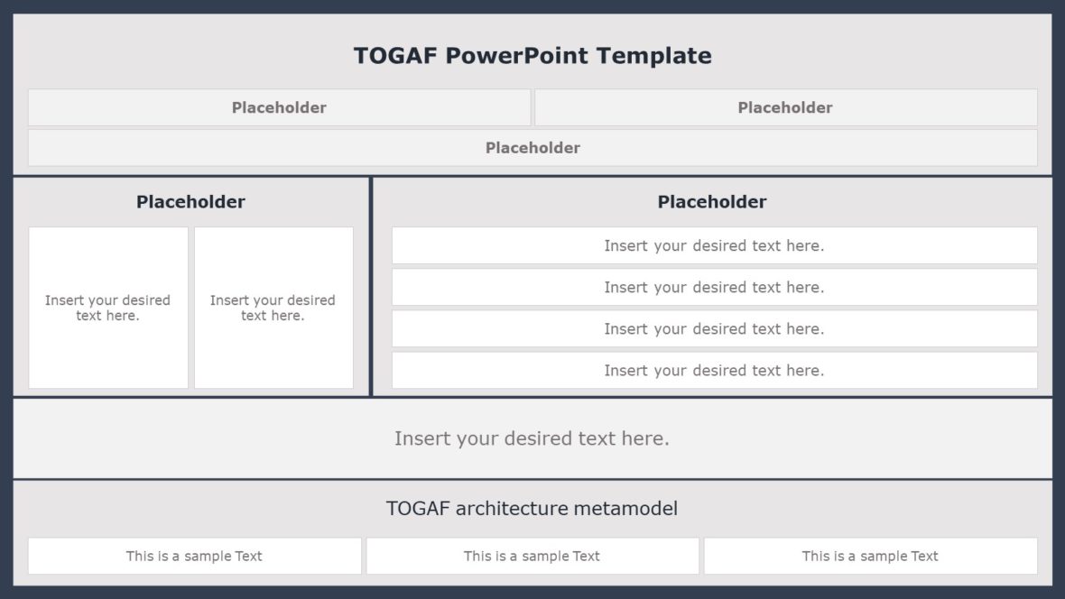 Editable Togaf PowerPoint Templates & Slides | SlideUpLift