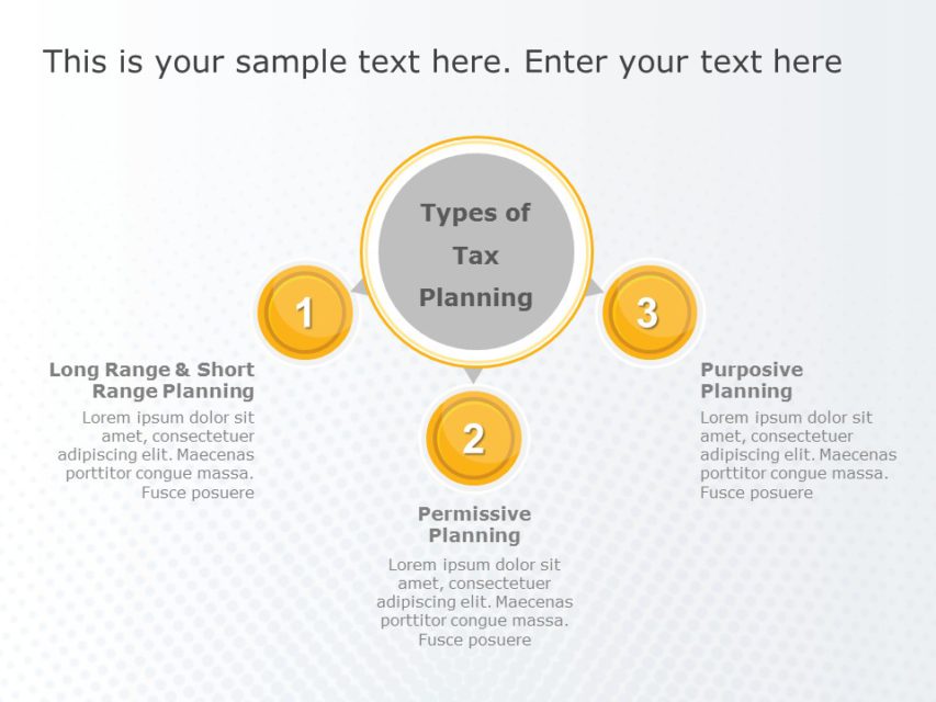 Editable Tax Planning Templates For PowerPoint | SlideUpLift