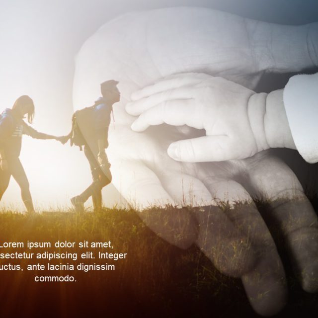 Trust Image Quote 01 PowerPoint Template