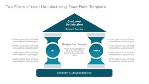 Pillars Slide Templates: Showcase Stability and Business Success