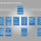 Website Wireframe 01 PowerPoint Template