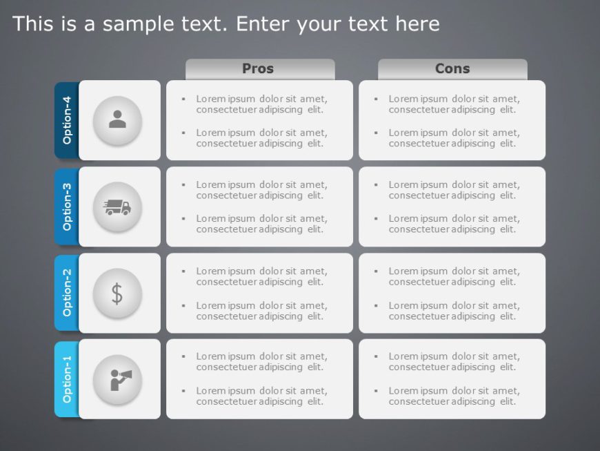 Top Four Column PowerPoint Templates Four Column PPT Slides And 