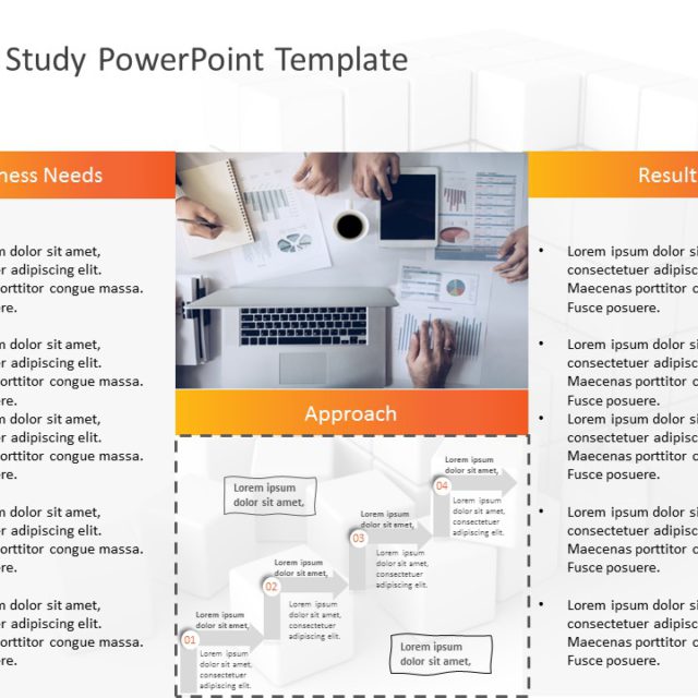 Animated Case Study 4 PowerPoint Template