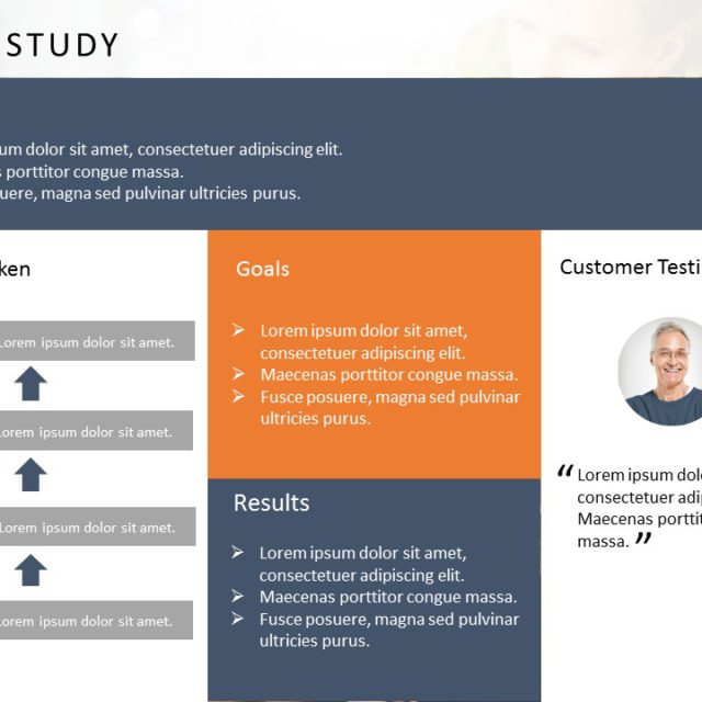Animated Case Study PowerPoint Template | SlideUpLift