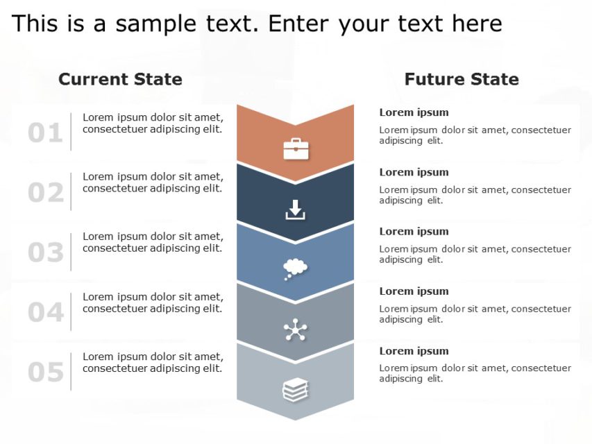 Current State vs Future State Slide Templates | SlideupLift
