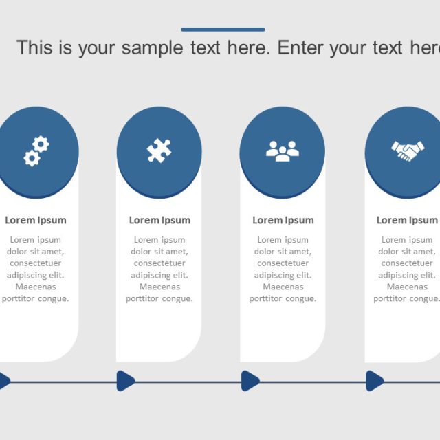 Animated Process Flow PowerPoint Template | SlideUpLift