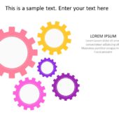 Brain Strategy Gear Animated Powerpoint Template