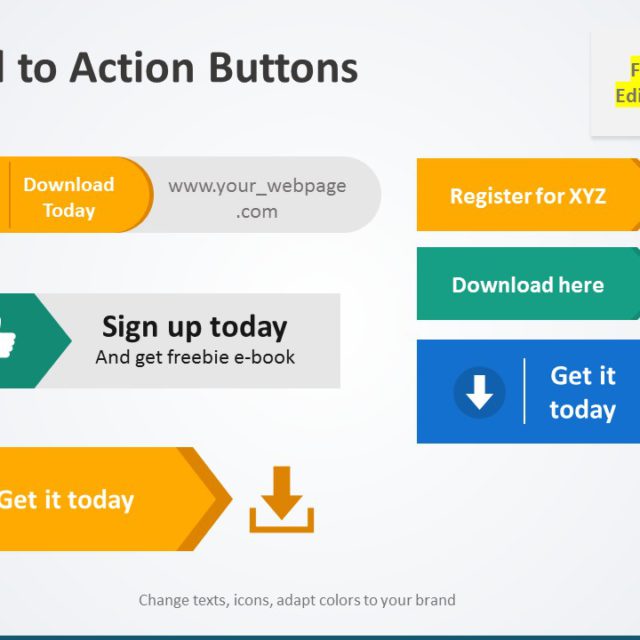 Call To Action 03 PowerPoint Template | SlideUpLift