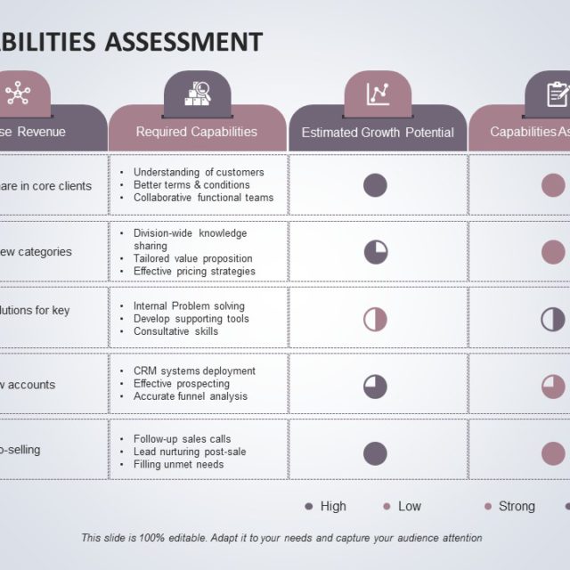 Capability Assessment 01 PowerPoint Template