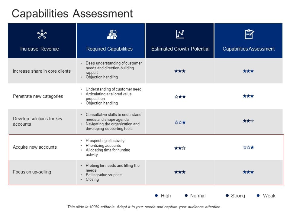 Capability Assessment 06 PowerPoint Template