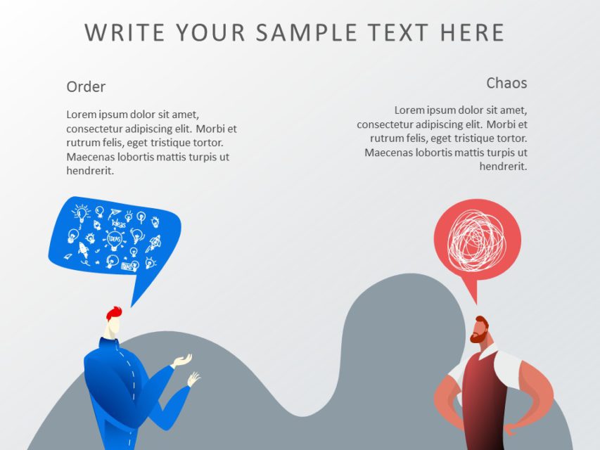 Chaos 05 PowerPoint Template | SlideUpLift