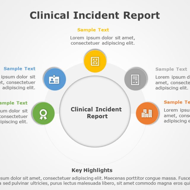 Clinical Incident Report 03 PowerPoint Template