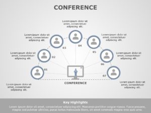 Round Table Conference 01 PowerPoint Template | SlideUpLift