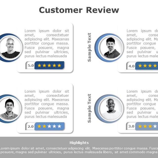 Customer Feedback 05 PowerPoint Template