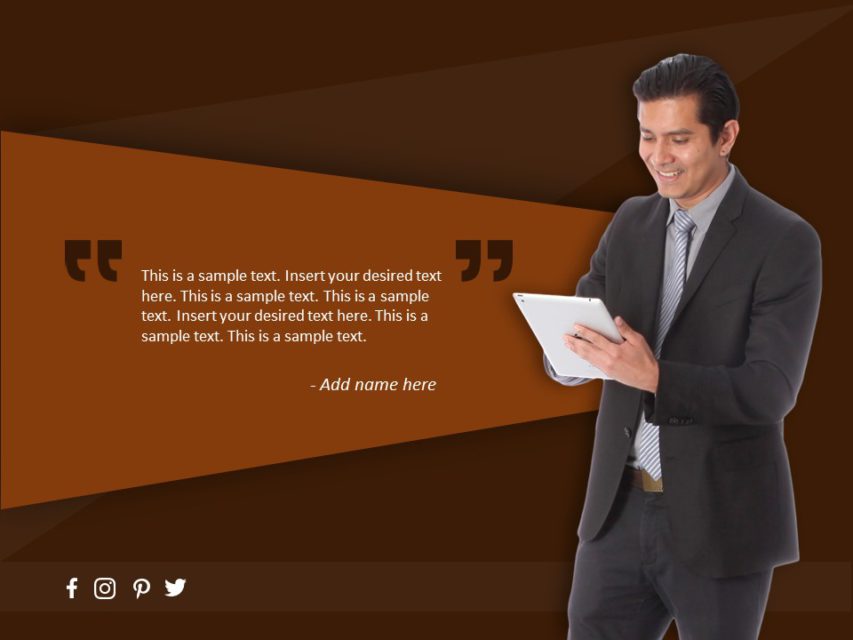 Customer Feedback Testimonials PowerPoint Template | SlideUpLift
