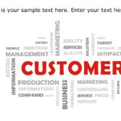 Word Cluster PowerPoint Template