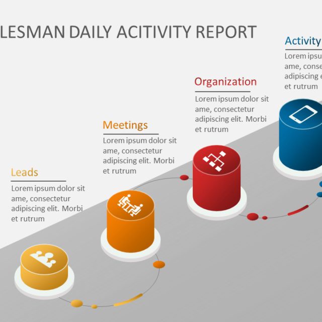 Project Daily Report PowerPoint Template