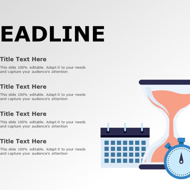 Deadline 04 PowerPoint Template