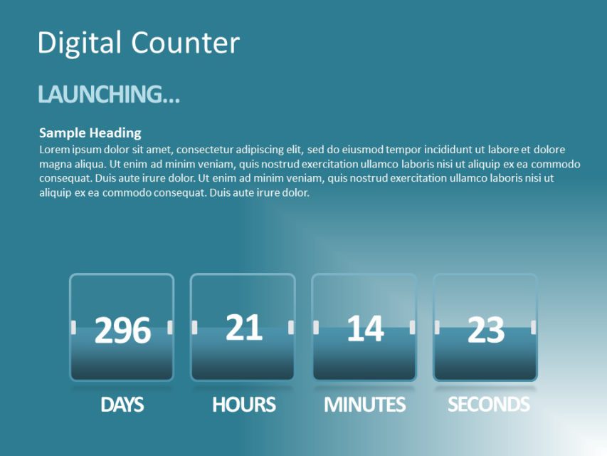 98+ Free Editable Countdown Timer PowerPoint Templates & Slides ...