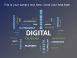 Digital Word Cloud | Word Cloud Templates | SlideUpLift