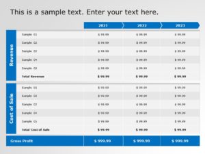 Income Statement Powerpoint Template | Income Statement PowerPoint ...