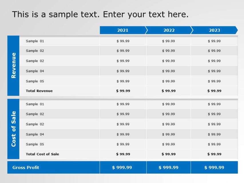 135 Editable Income Statement Templates For Powerpoint Slideuplift