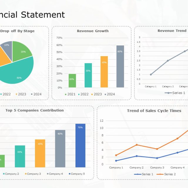Financial Statement 05 PowerPoint Template
