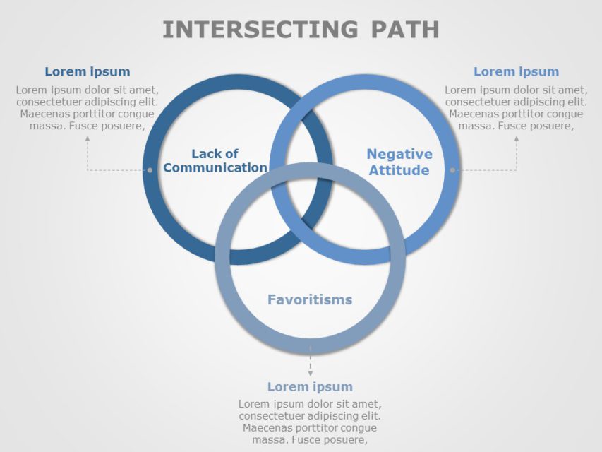 Intersecting Path 03 PowerPoint Template | SlideUpLift