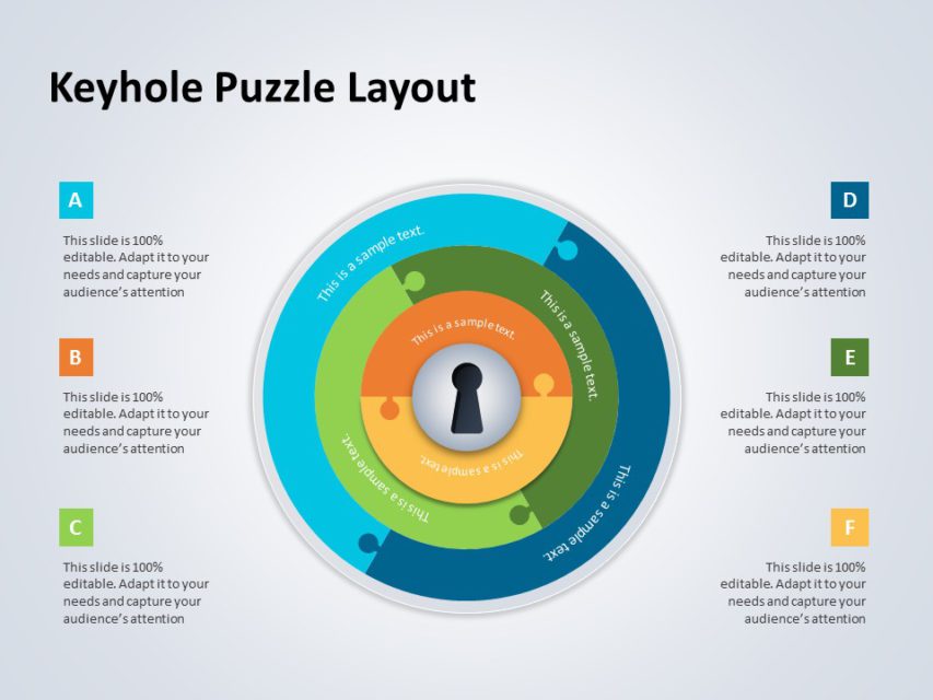 Keyhole Infographic 03 | Key Templates | SlideUpLift